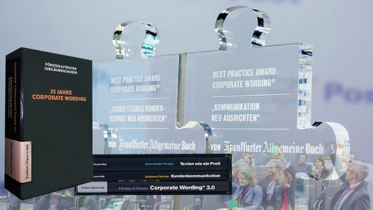 Das Konzept Corporate Wording® (CW) - Hans-Peter Förster